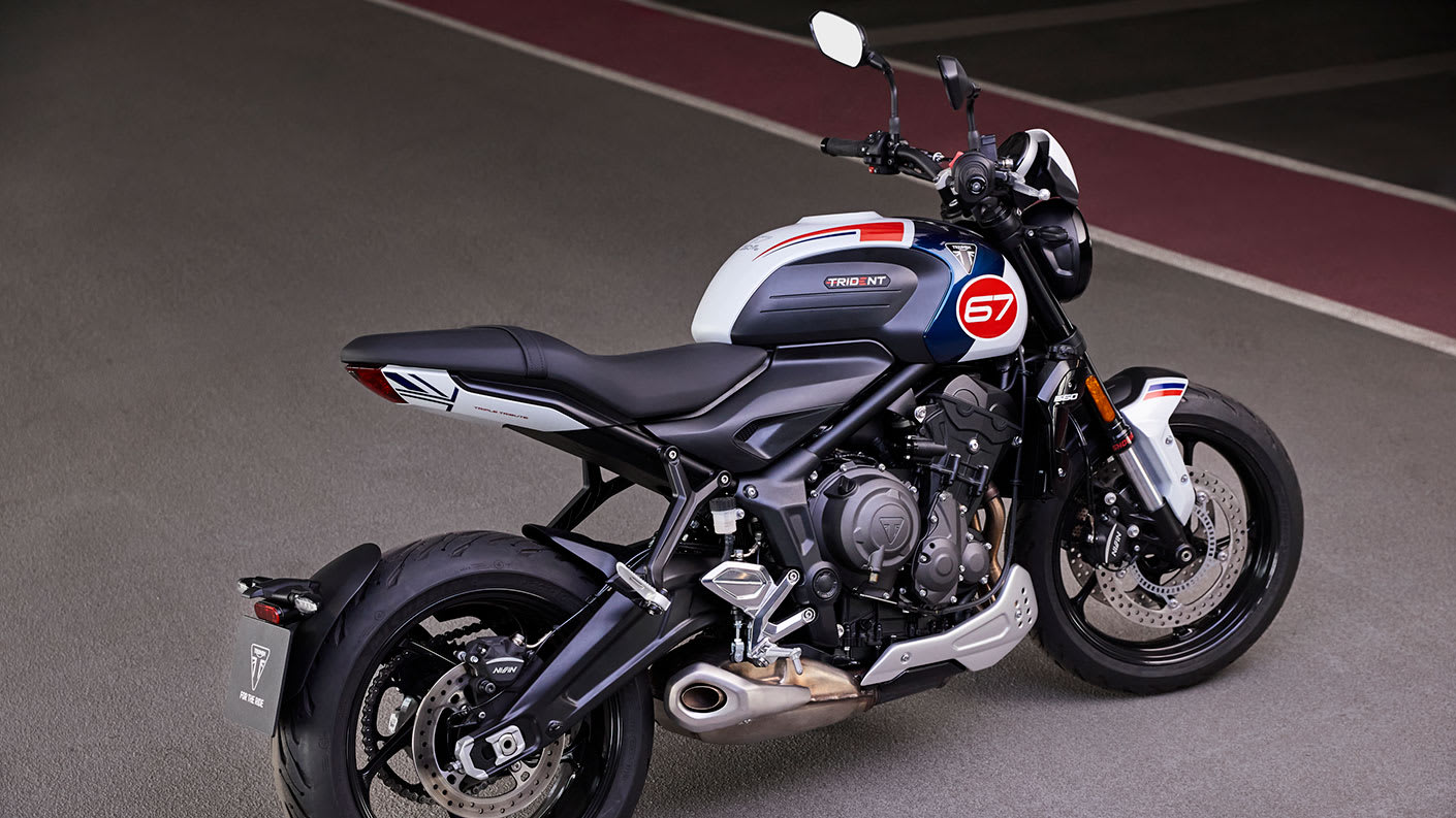 New Trident 660 Triple Tribute Edition | For the Ride